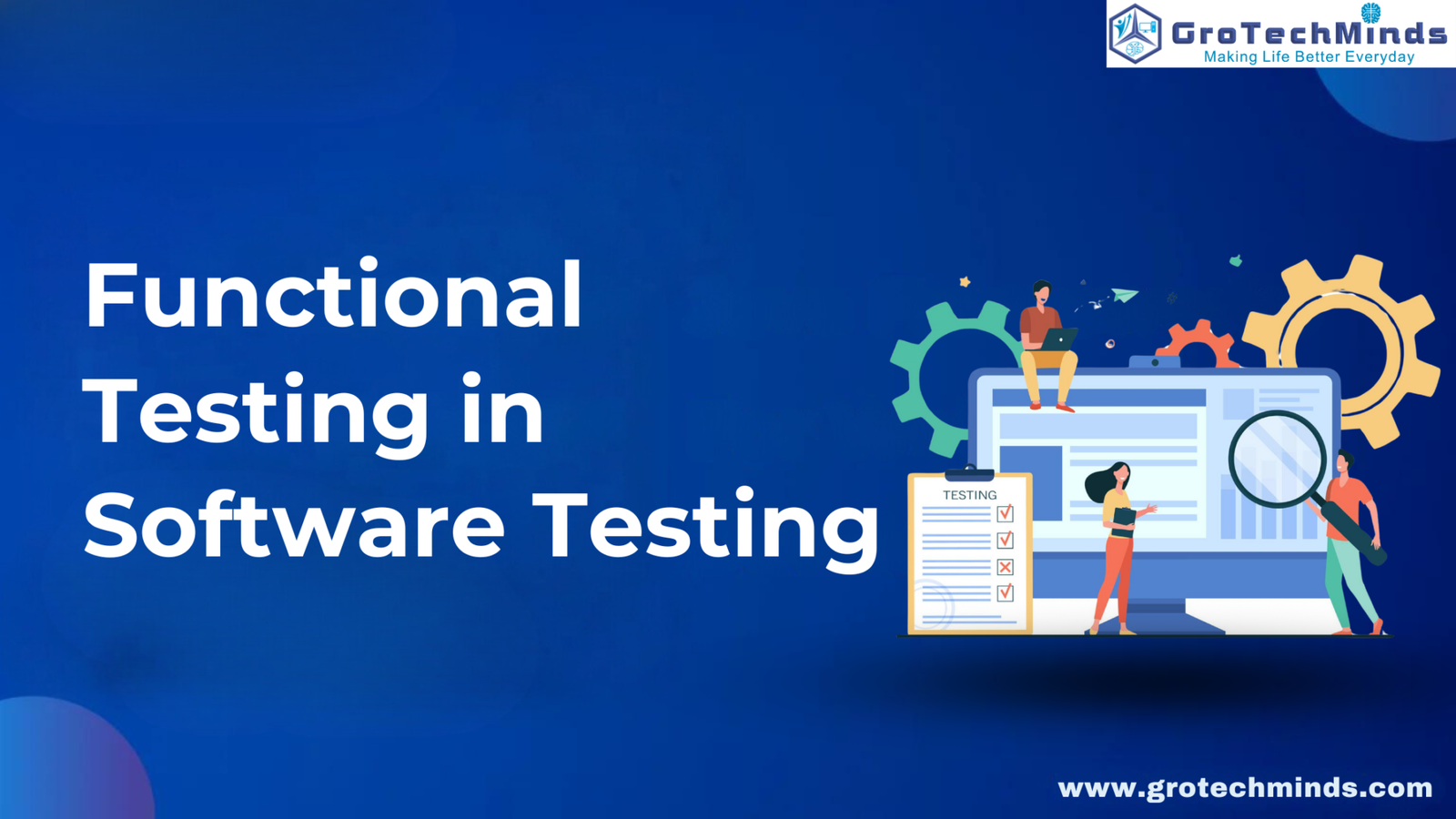 Functional Testing in Software Testing - Functional Testing Types