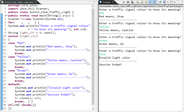 How To Use A Switch Case In Java