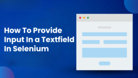 Different ways to provide input in a textfield in Selenium