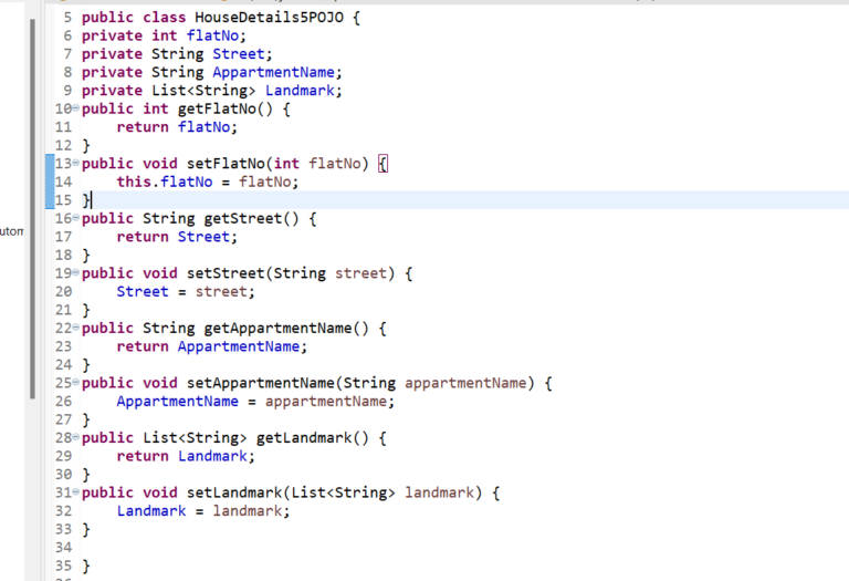 Creating And Using Pojo Classes In Restassured For Api Testing